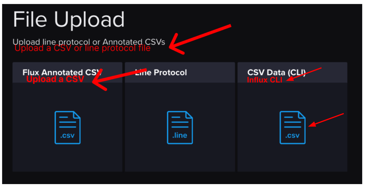 File Upload Experience - Update text and icons in the "File Upload" section of Load Data · Issue ...