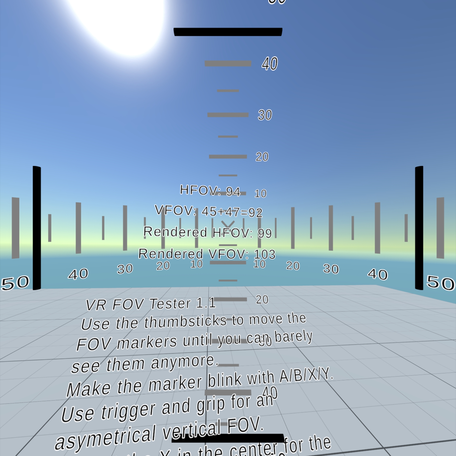 GitHub - damu/VR-FOV-Tester: Find out your personal FOV with a specific ...