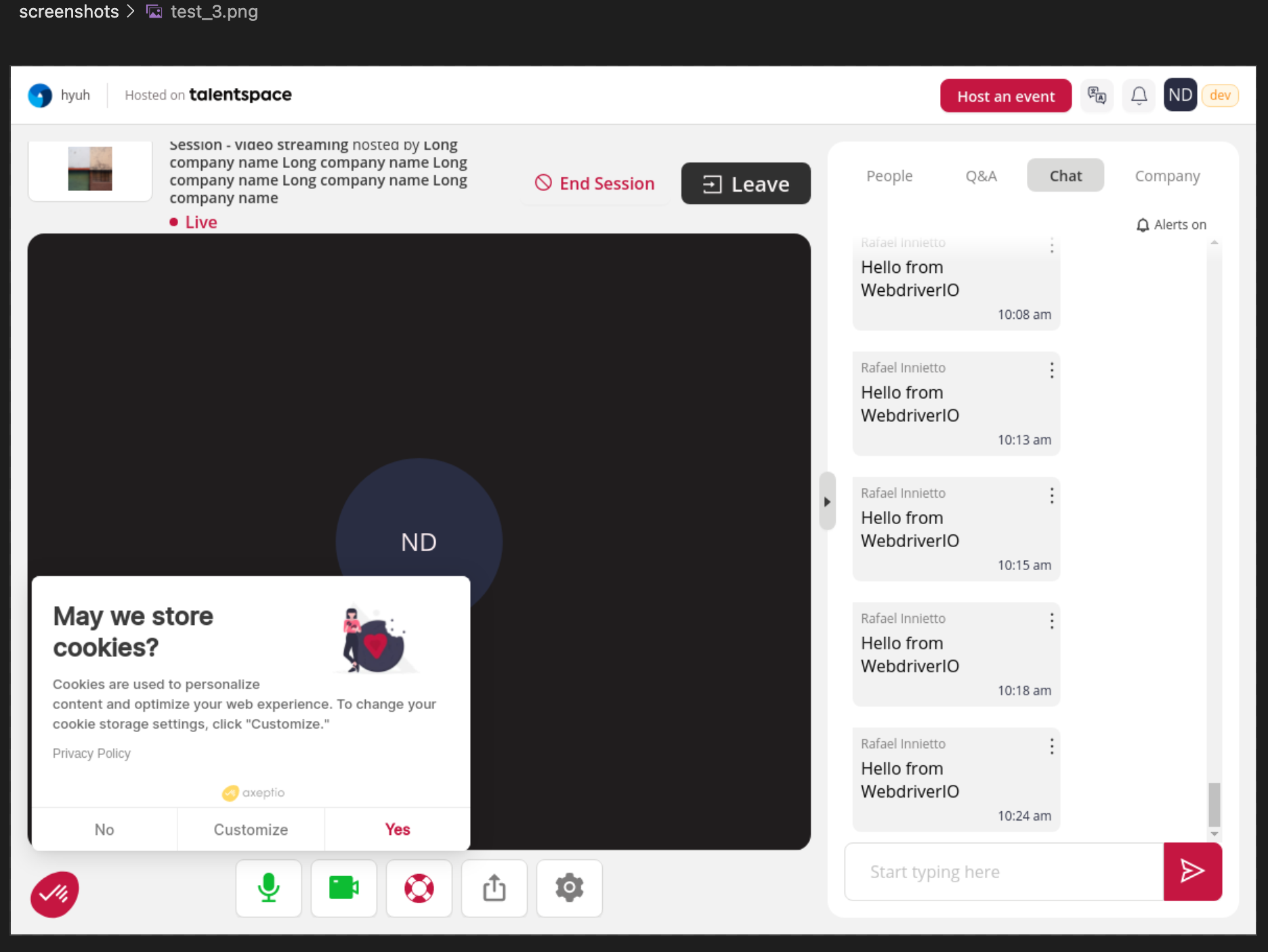 Copy the chromeOption video file and pass it to the Grid nodes · Issue ... Copy the chromeOption video file and pass it to the Grid nodes · Issue ...