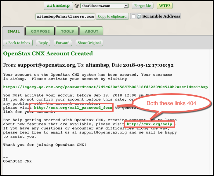 legacy account created email bug: help links 404 · Issue #1939 · openstax/webview · GitHub