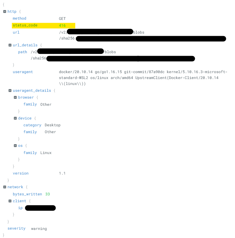 Error to download one layer of an image · Issue #16802 · goharbor/harbor · GitHub