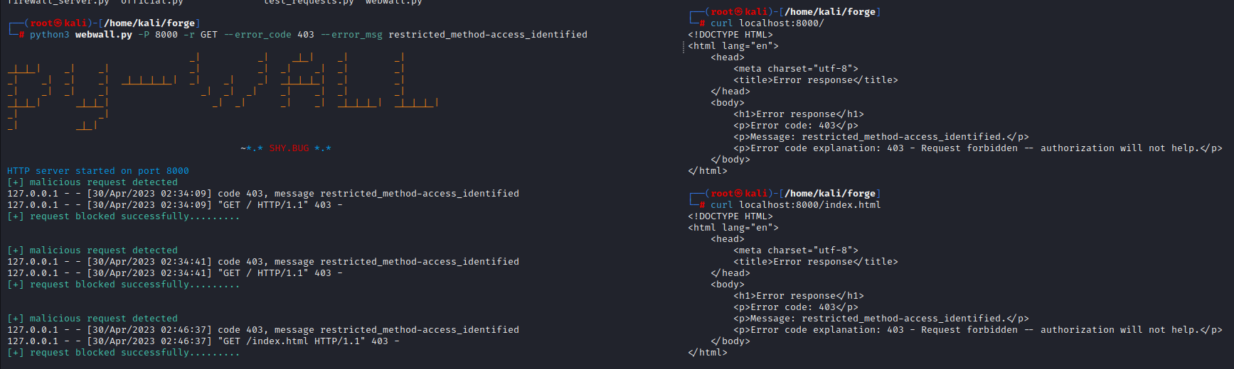 GitHub - shybu9/py--WALL: simple python script for simulating an web firewall.