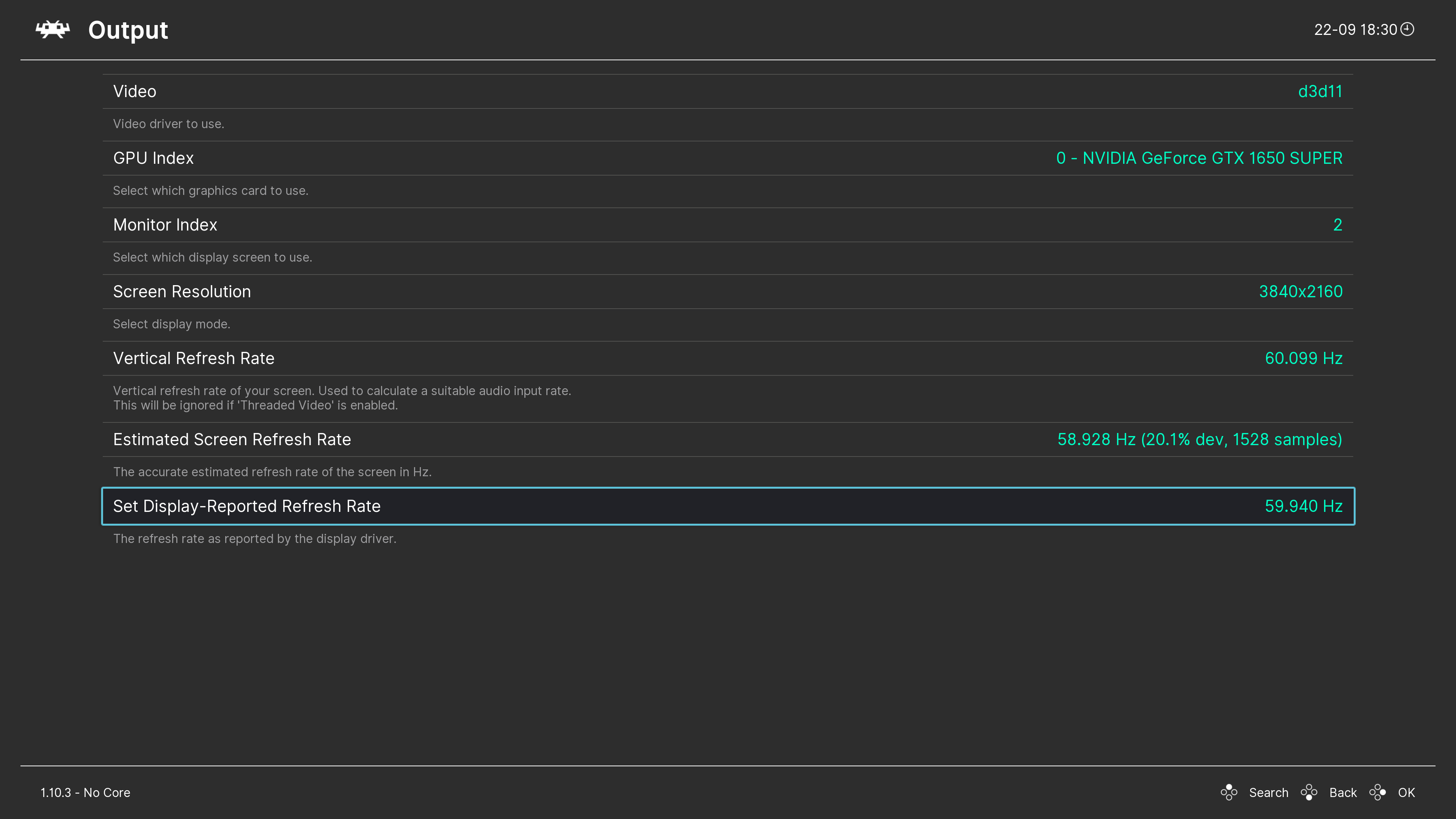 Refresh rate reset every time content is loaded · Issue #14434 · libretro/RetroArch · GitHub