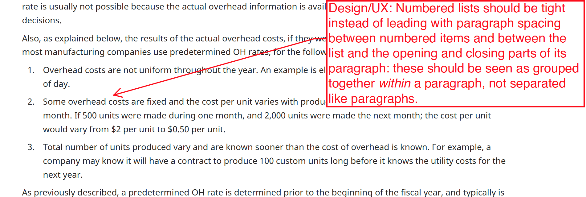 Leading between items in a numbered&bulleted list · Issue #3253 · openstax/oer.exports · GitHub