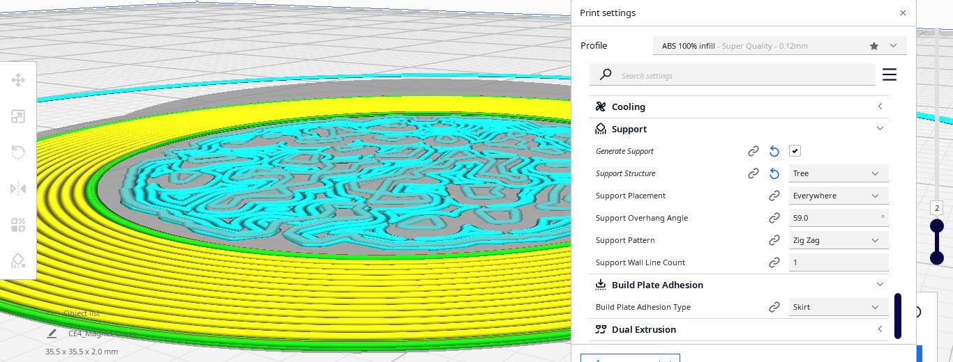 support patterns not responding · Issue #13232 · Ultimaker/Cura · GitHub