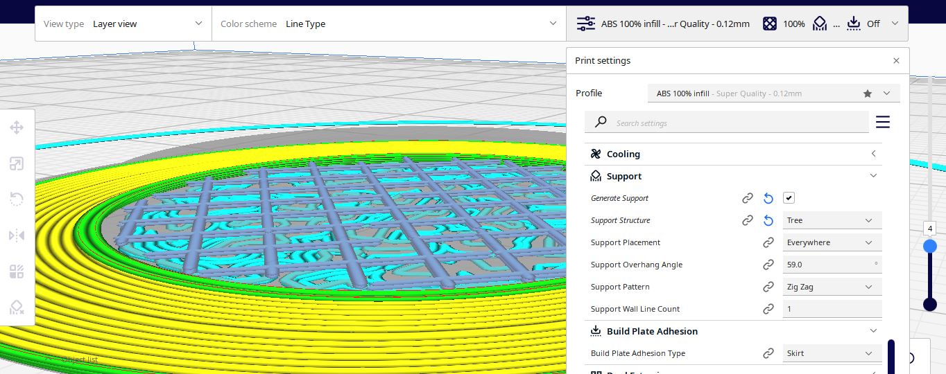 Support Patterns Not Responding · Issue 13232 · Ultimakercura · Github 7501