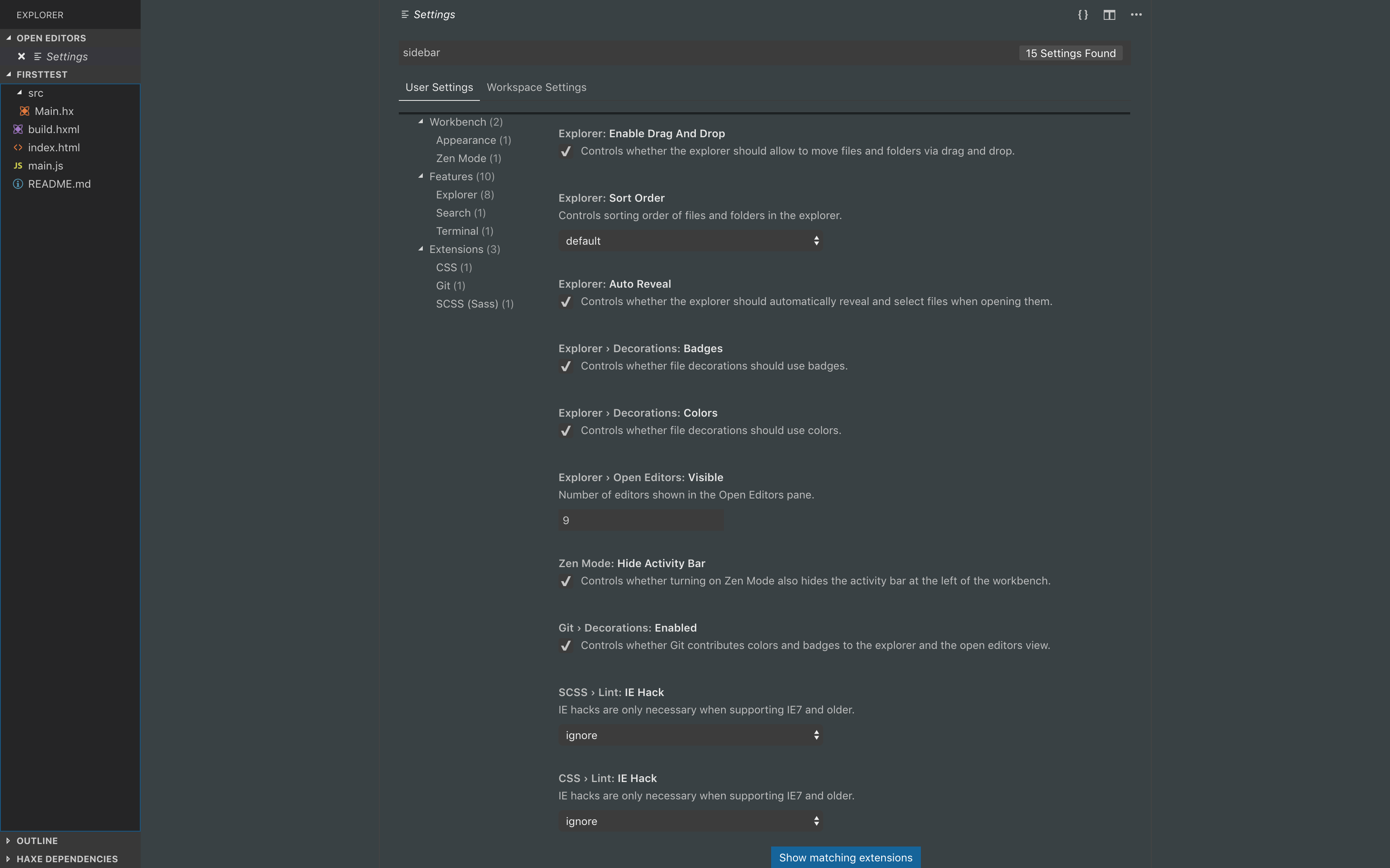 Hover pop-up sidebar option in zen mode, plus centre content properly ...
