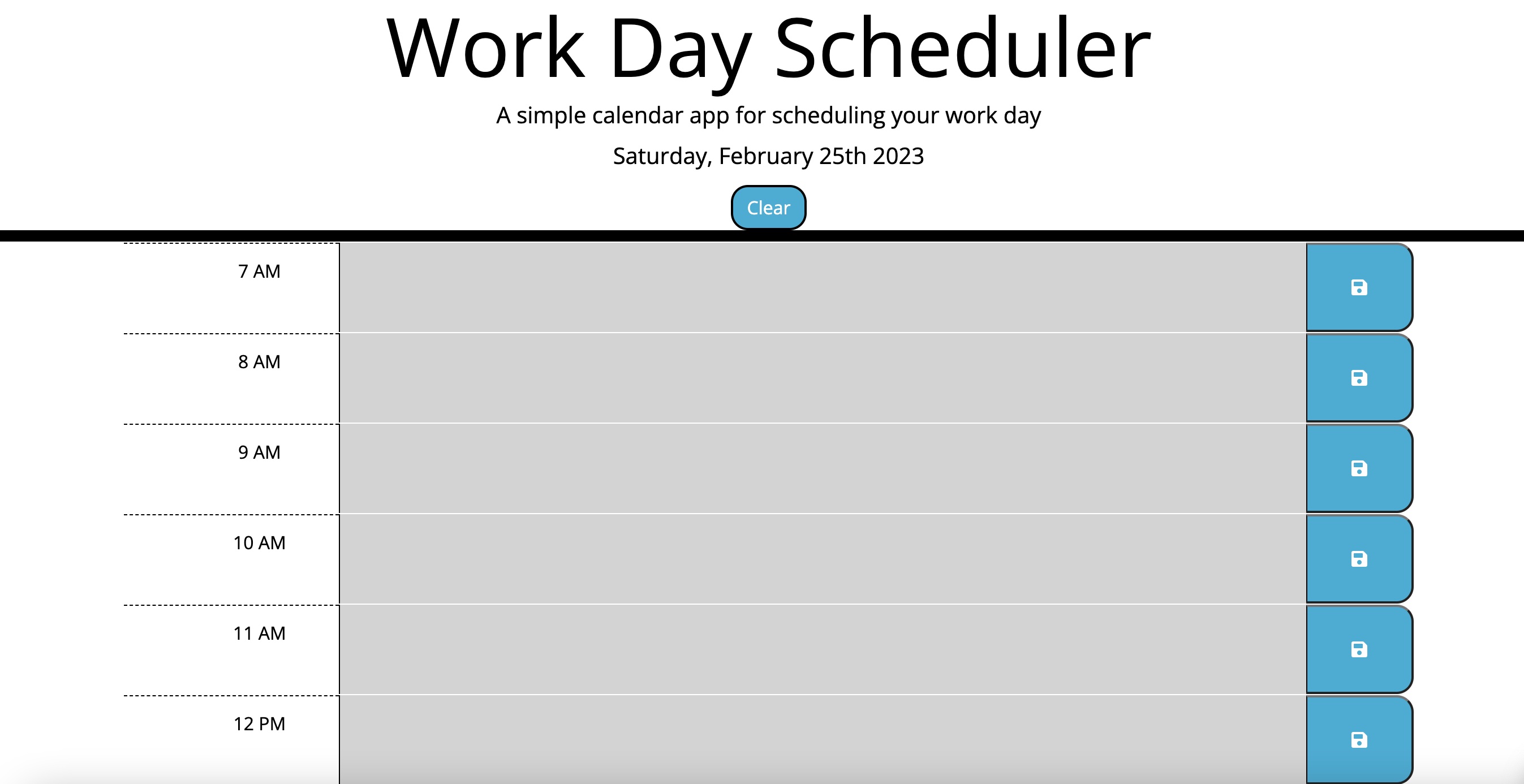 GitHub - Eugene-Dim/work-day-scheduler