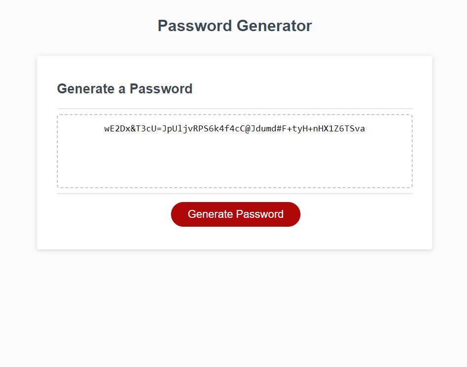 GitHub - Pradogeovana07/Password-Generator