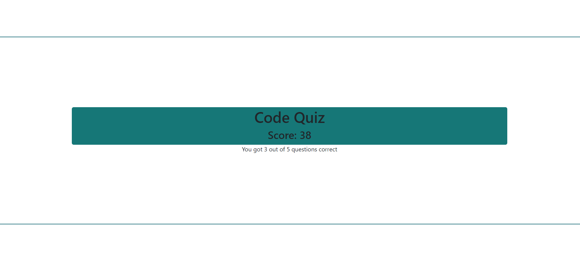 GitHub - Pradogeovana07/CodeQuiz: timed quiz on JavaScript fundamentals