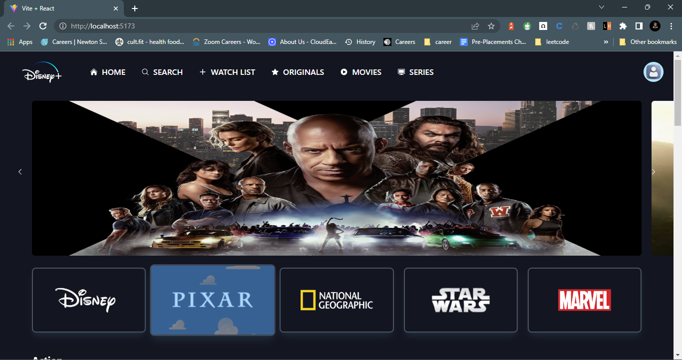 GitHub - tushar-upadhya/disney-clone