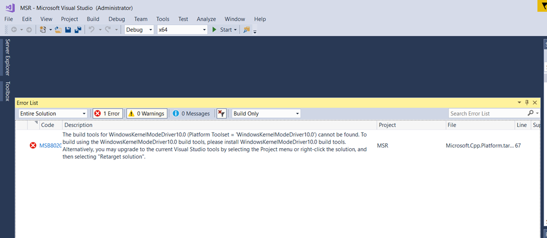 Building PCM on Windows Server 2016 VM (Hyper-V) · Issue #233 · intel ...
