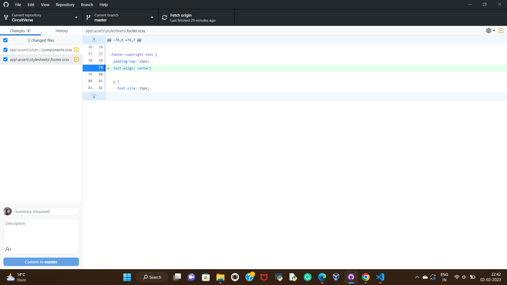 Copyright line align at the center · Issue #3516 · CircuitVerse/CircuitVerse · GitHub