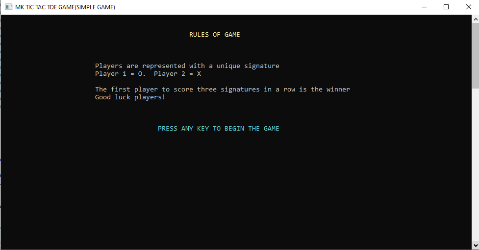 Github Zaibtentic Tac Toe Game In Console C Sharp I Built Simple Tic Tac Toe Game Using C