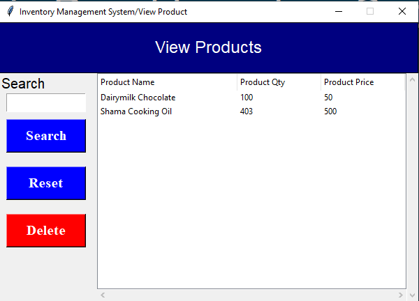GitHub - Zaibten/InventoryManagementSystem-InPythonTKINTER: GUI Based inventory management ...