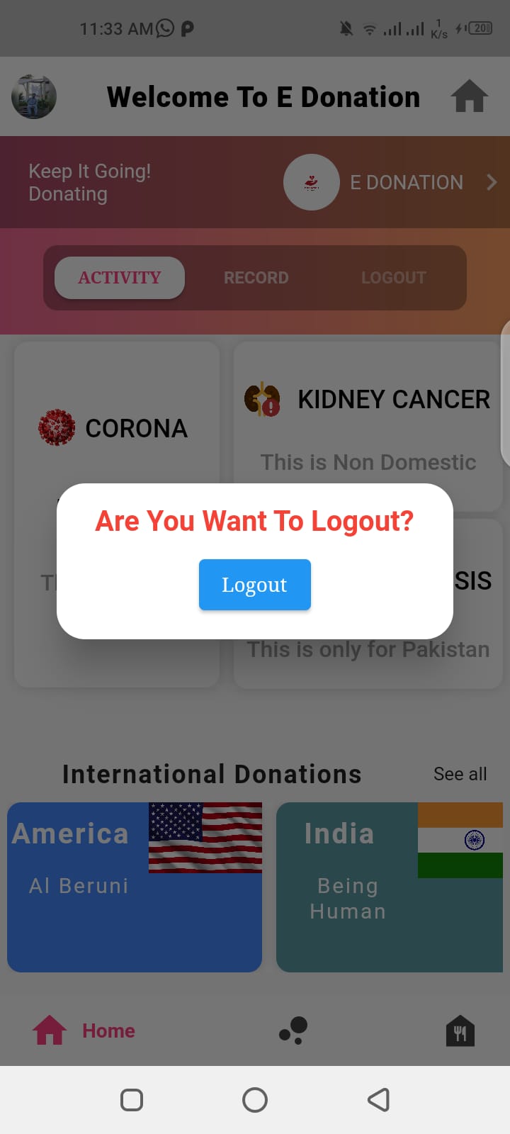 GitHub - Muzamilofficial/EDonation-SoftwareEngineering: E Donation is mobile application which I ...