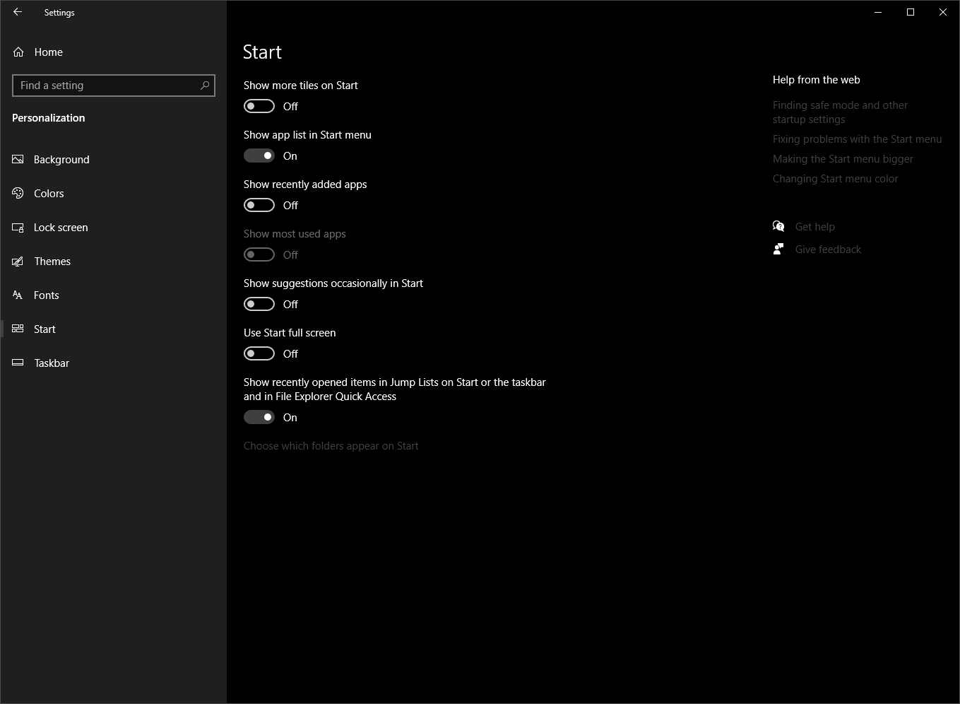 feature request: right click Windows10 taskbar to show recent workspaces · Issue #1895 · slynch8 ...