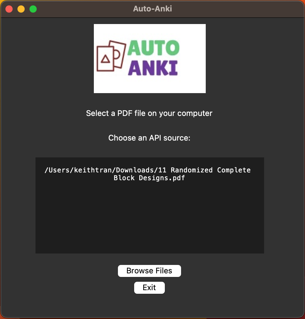 GitHub - tran4code/auto_anki: Create anki cards for all your lectures.