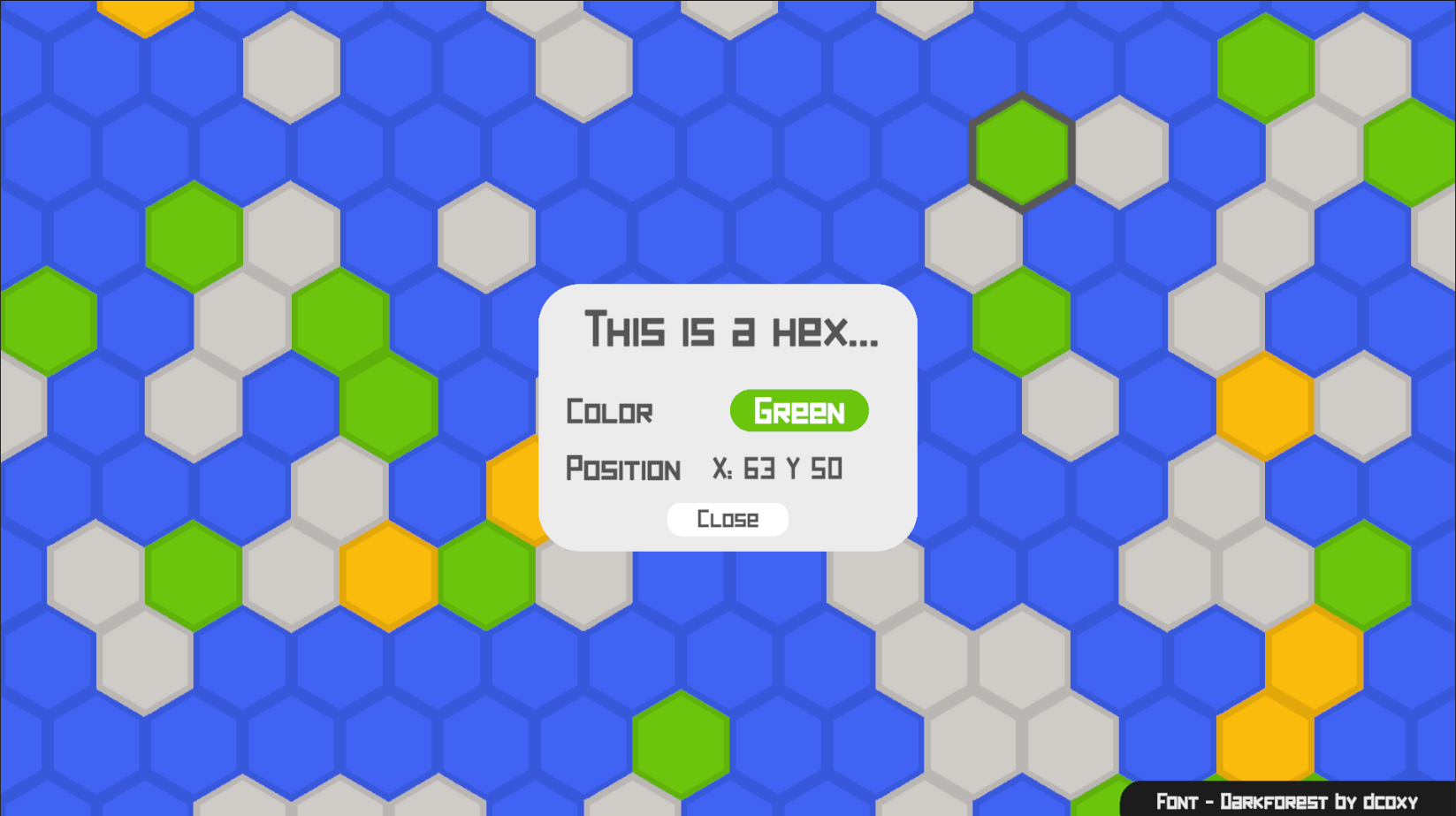 GitHub - hannakoltuniak/HexMapGenerator: Hex Tile Generator, which you ...