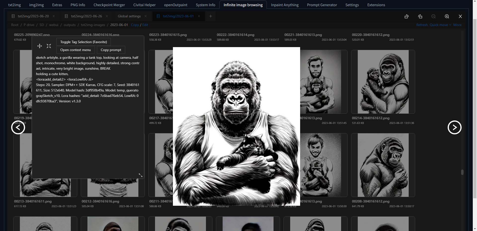 [Feature request] Filename display while previewing images · Issue #269 · zanllp/sd-webui ...