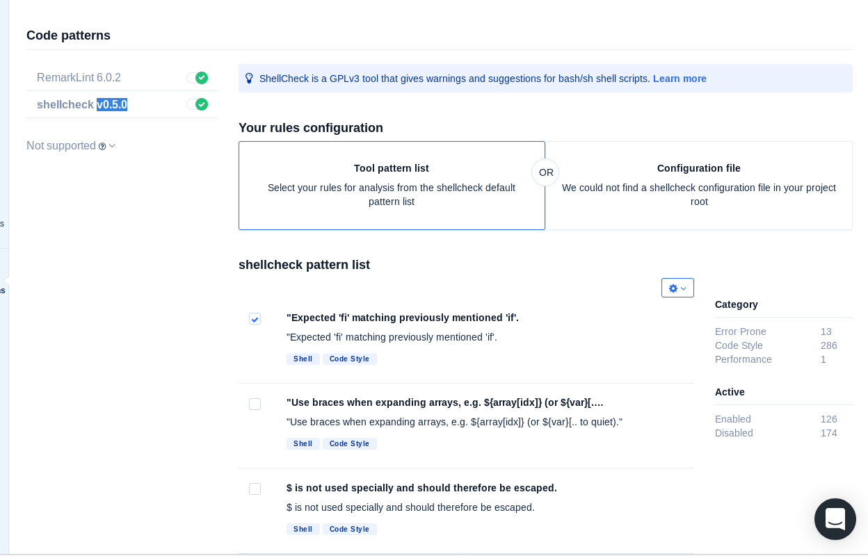 QUESTION: Standardized configuration for shellcheck? · Issue #1675 · koalaman/shellcheck · GitHub