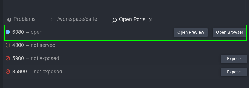 REQUEST: Allow closing ports on demand · Issue #1192 · gitpod-io/gitpod · GitHub