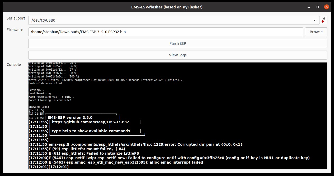 List of problems after updating to Version 3.5.0 · Issue #1080 · emsesp ...