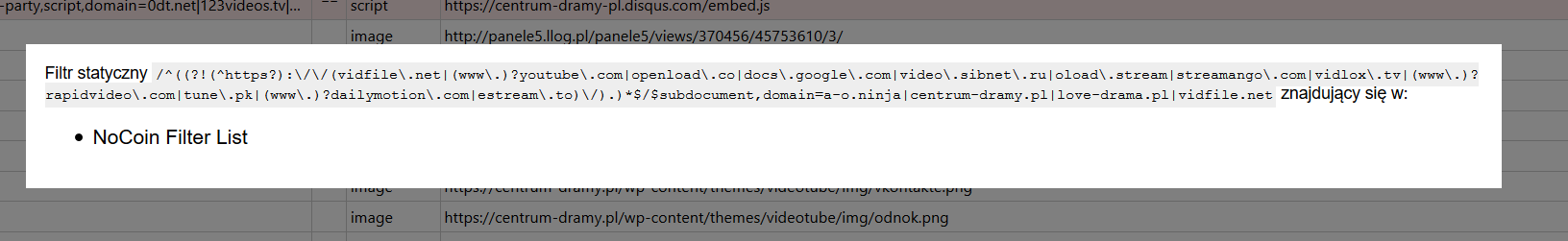 centrum-dramy.pl - bug · Issue #127 · hoshsadiq/adblock-nocoin-list · GitHub