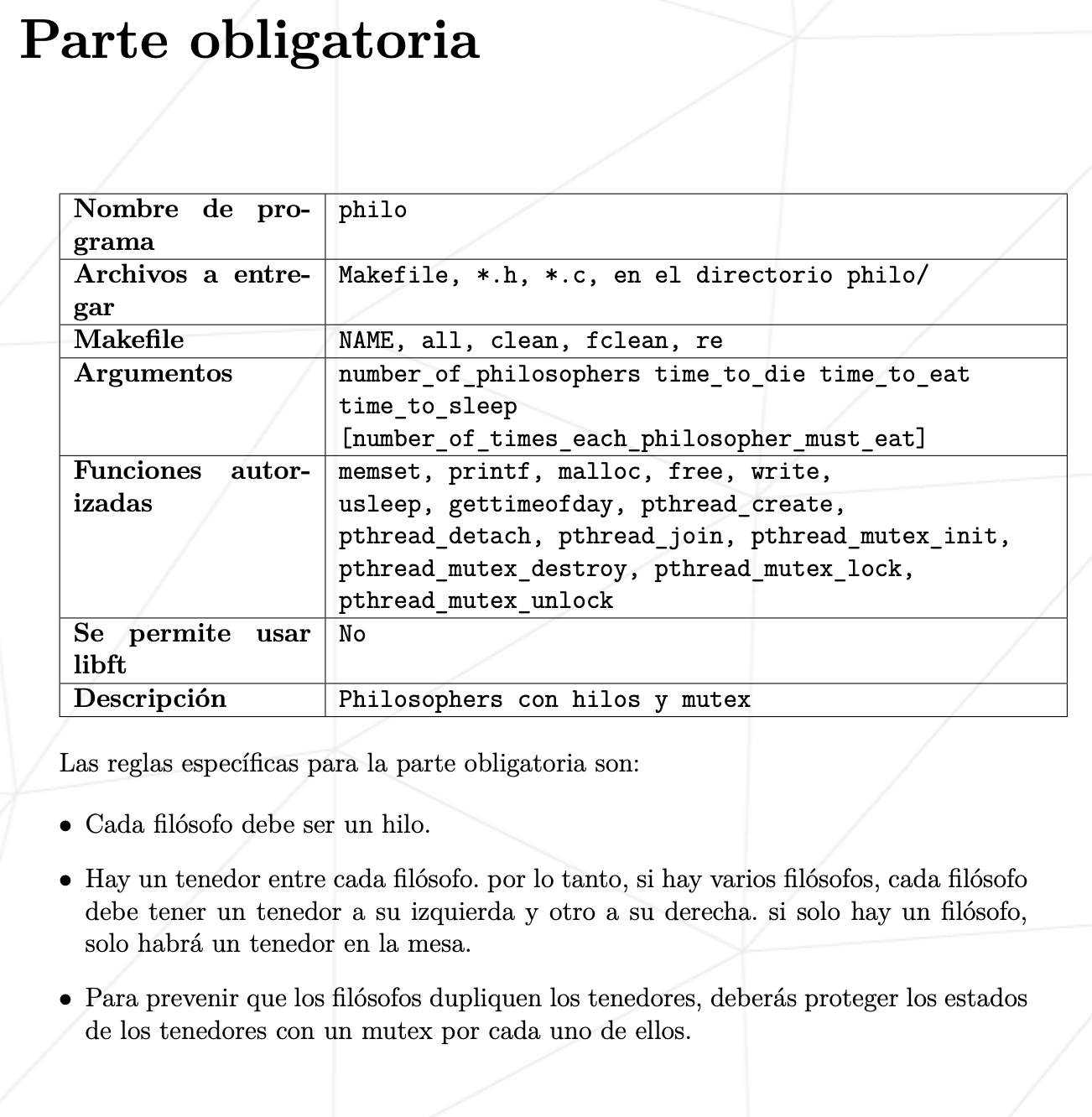 GitHub - Clocon/philosophers-42