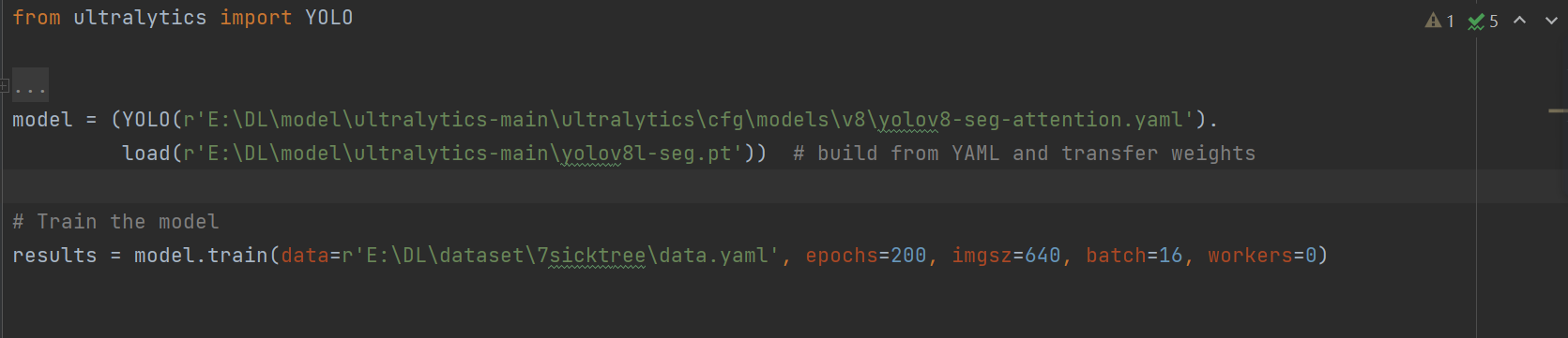 Hello, may I ask if I have made any modifications to the network model ...