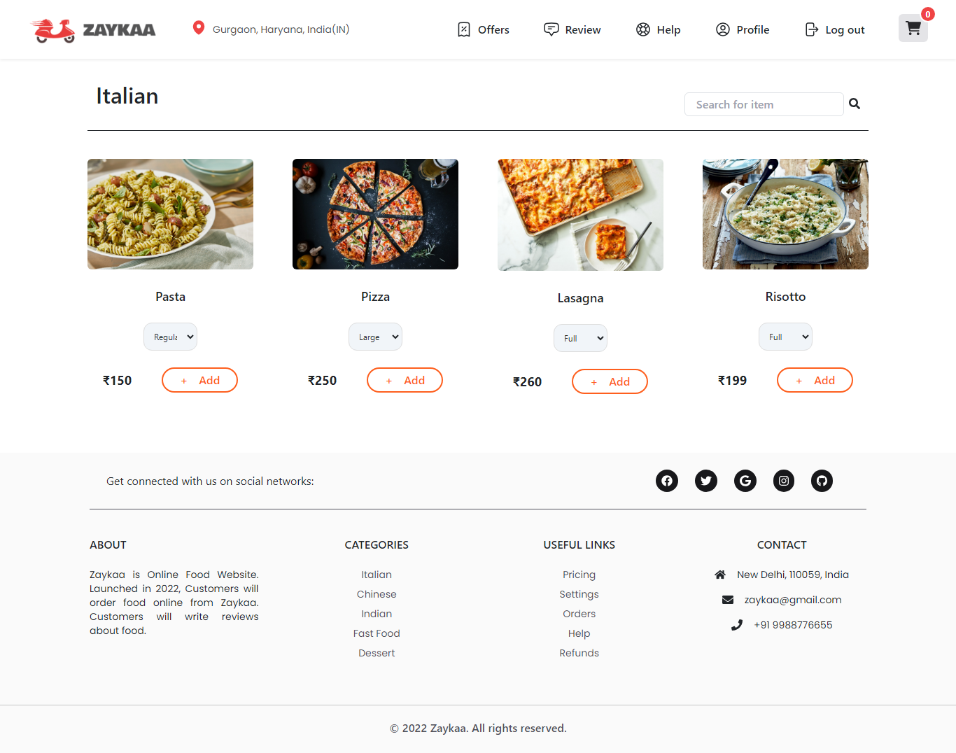 GitHub - AnmolGarg14/Food-Ordering-Web-Application: Zaykaa is a delightful online food ordering ...