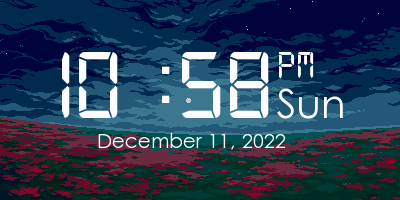 GitHub - RXAliman/sfml-good-looking-clock: A Simple Clock Display made with Simple and Fast ...
