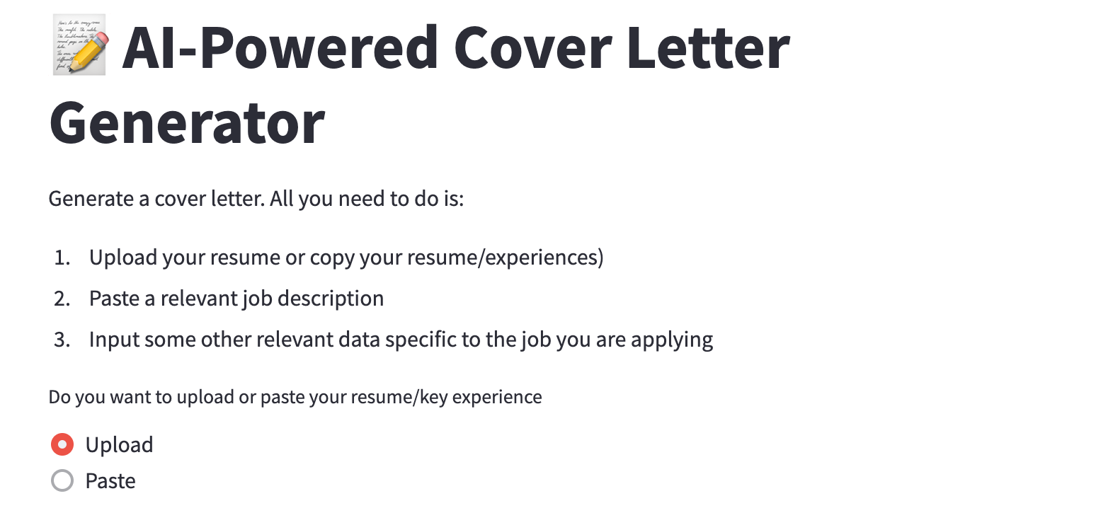 GitHub - jrpettus/coverletter-generator: Produce a cover letter from a ...