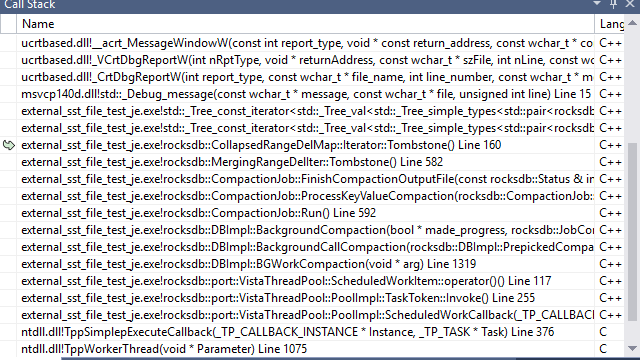 Invalid iterator assertion fires on 5.15fb tag · Issue #4204 · facebook/rocksdb · GitHub