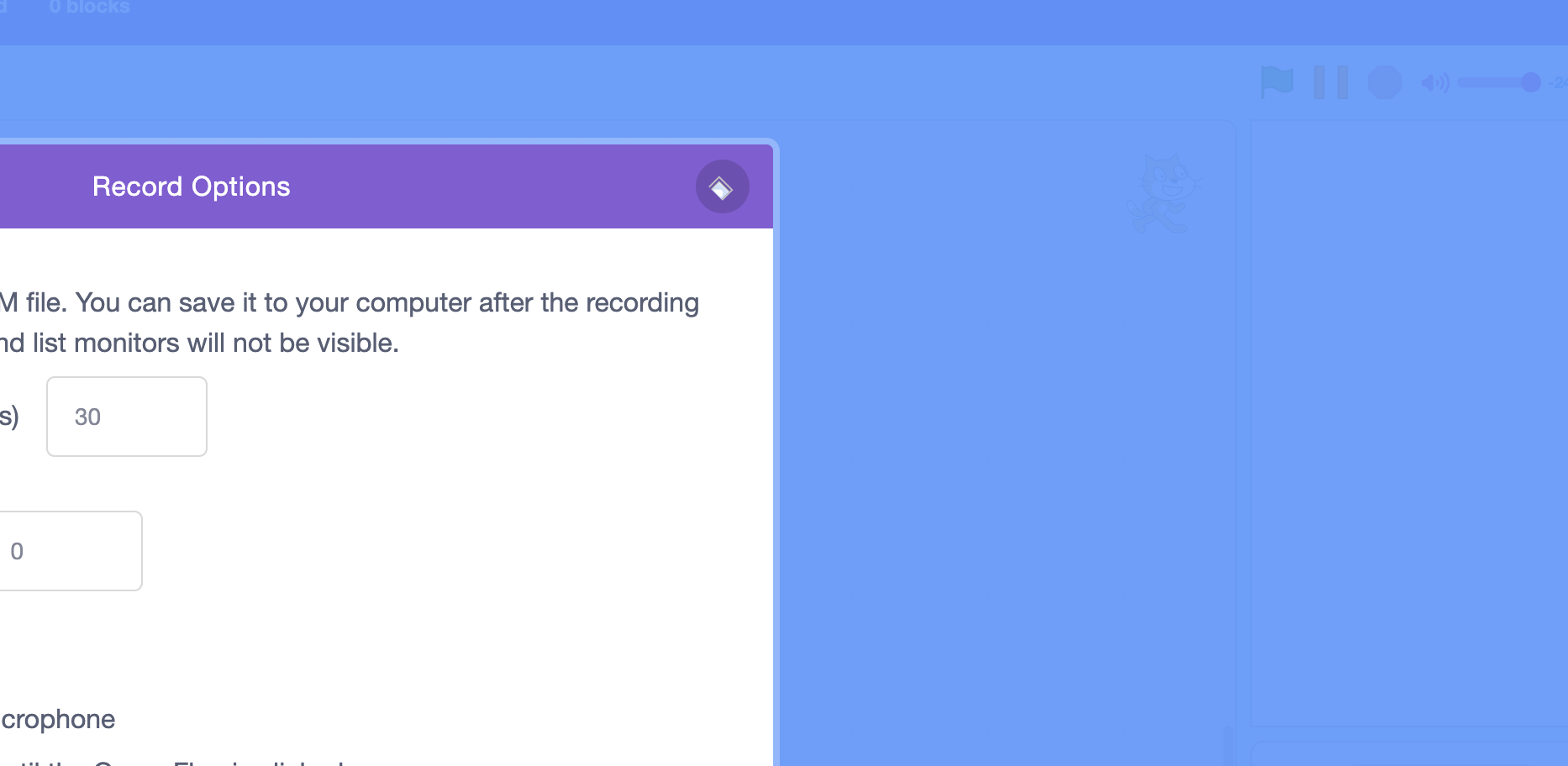 Record Problem · Issue 6292 · Scratchaddons Scratchaddons · Github