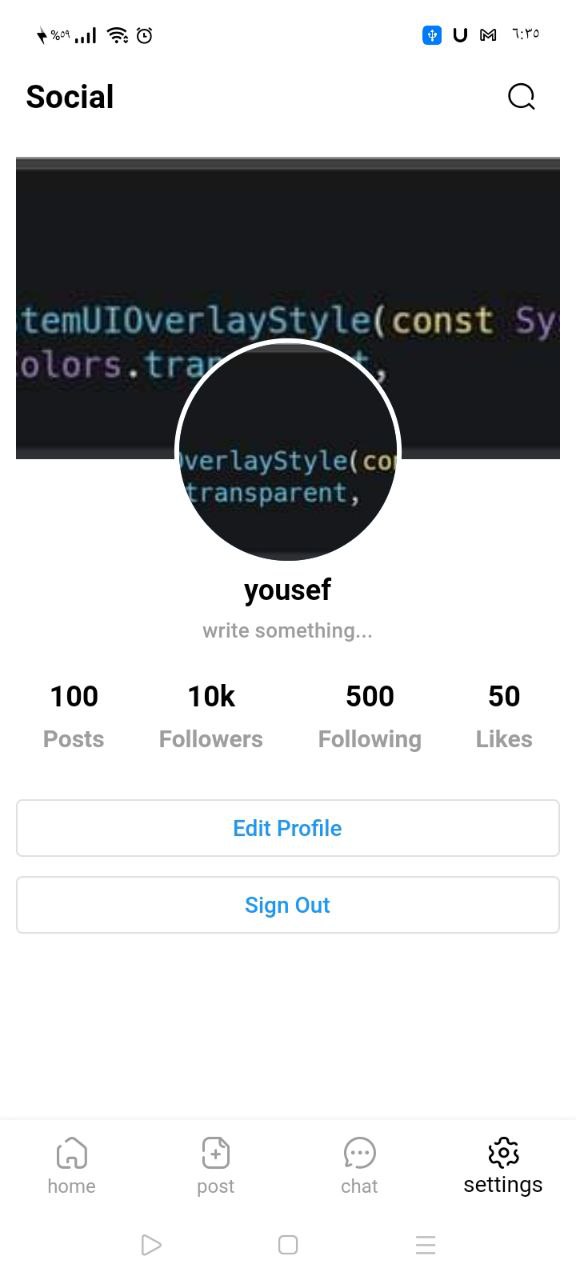 GitHub - yousef-elmougy/social-app-firebase-bloc-pattern