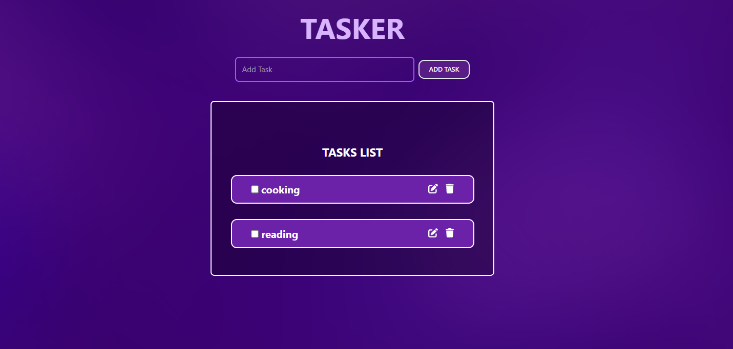 Github Prakashbist28tasker 