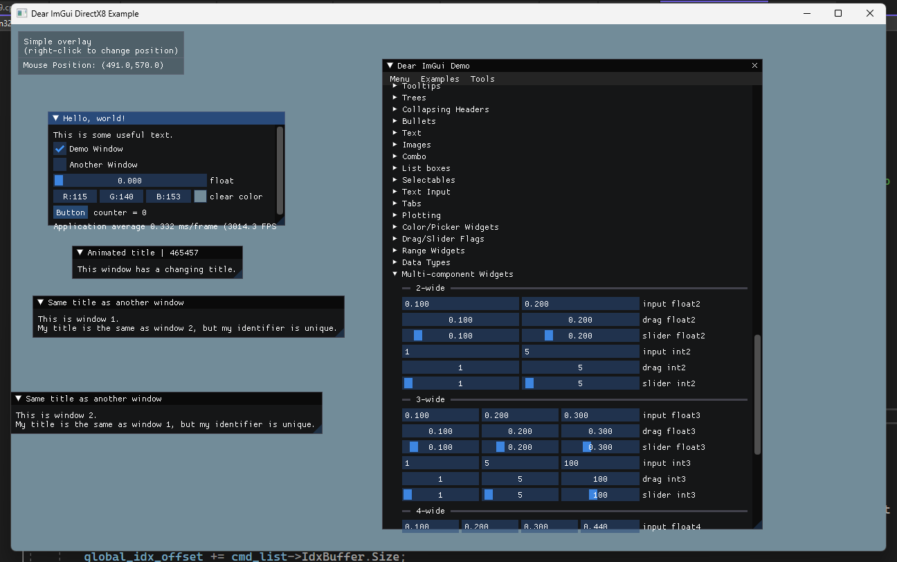 Blank screen when porting to DirectX 8 · Issue #6564 · ocornut/imgui · GitHub