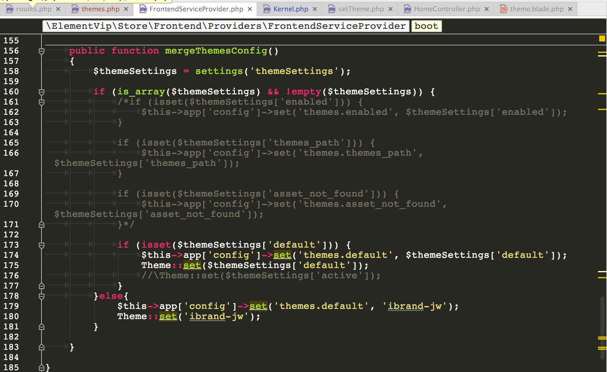 only loading default view page in laravel 5.3 · Issue #67 · igaster ...