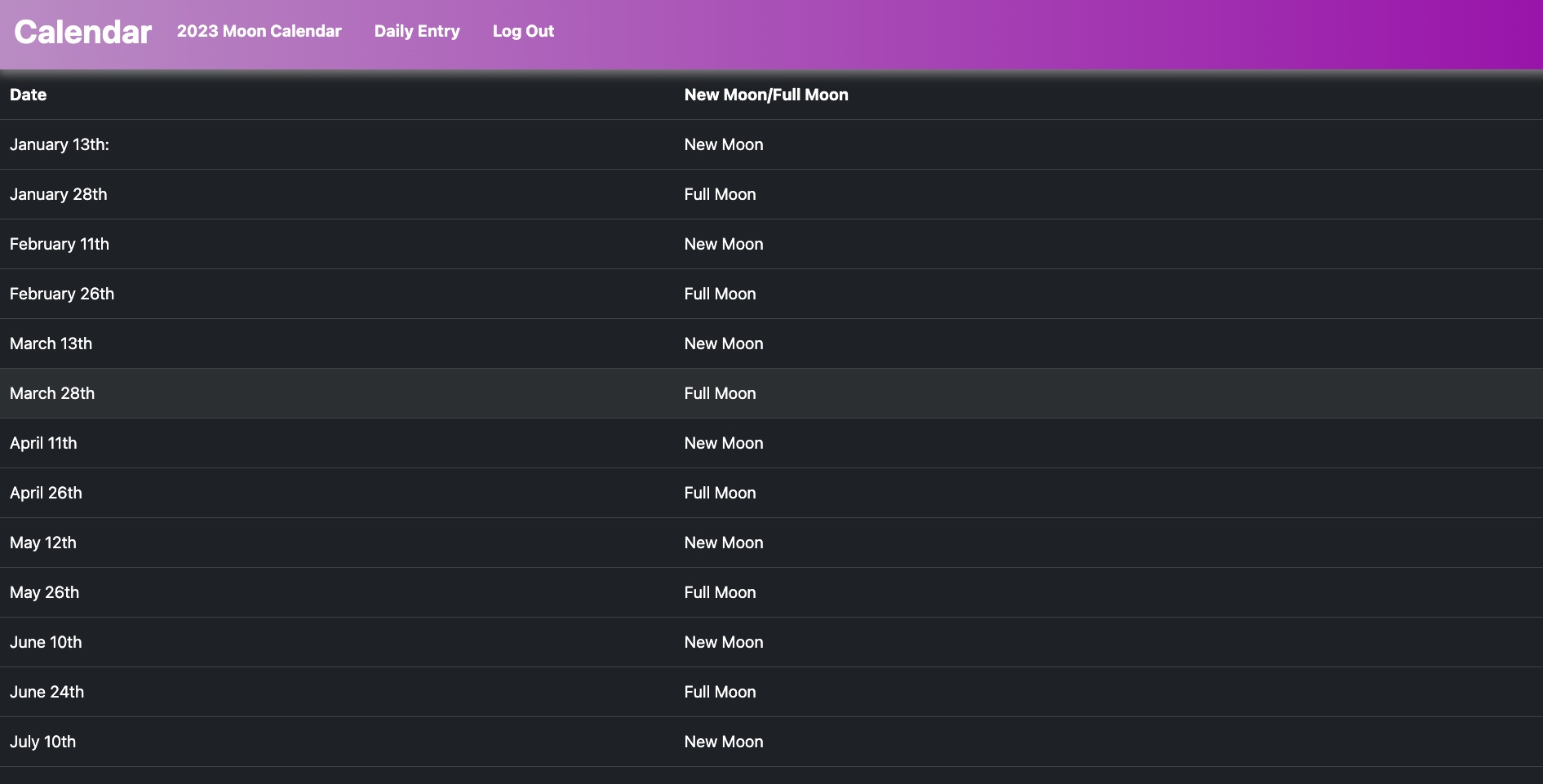 GitHub - LeeLoo3434/Astro_Calendar