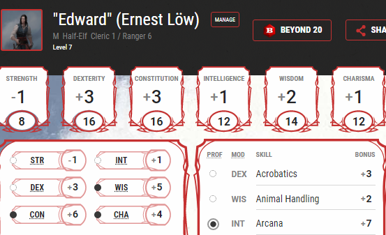 Fey Wanderer Ranger Otherworldly Glamour Bug · Issue #1017 · kakaroto/Beyond20 · GitHub