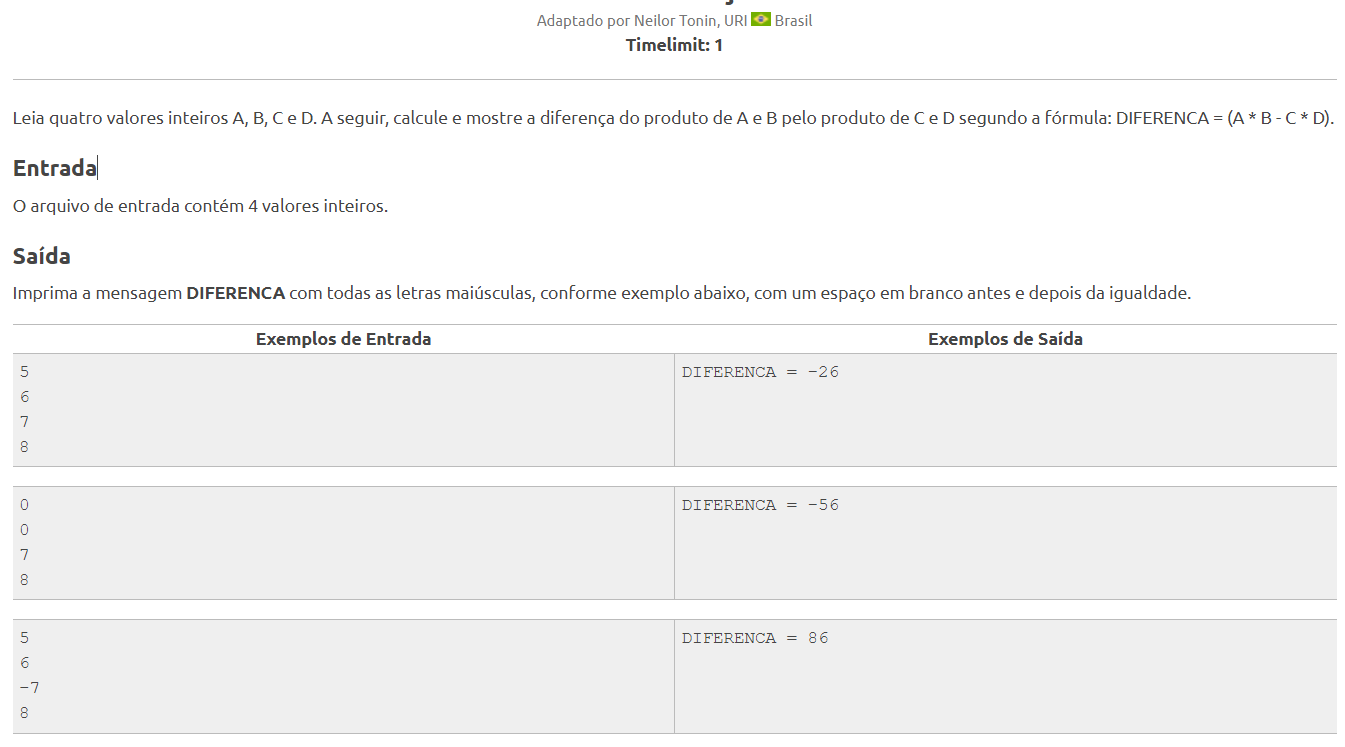 GitHub - Dante-Gabriel-Tokomoto-Takatu/Repositorio-de-estudos-exercicios-resolvidos-do-Beecrowd ...