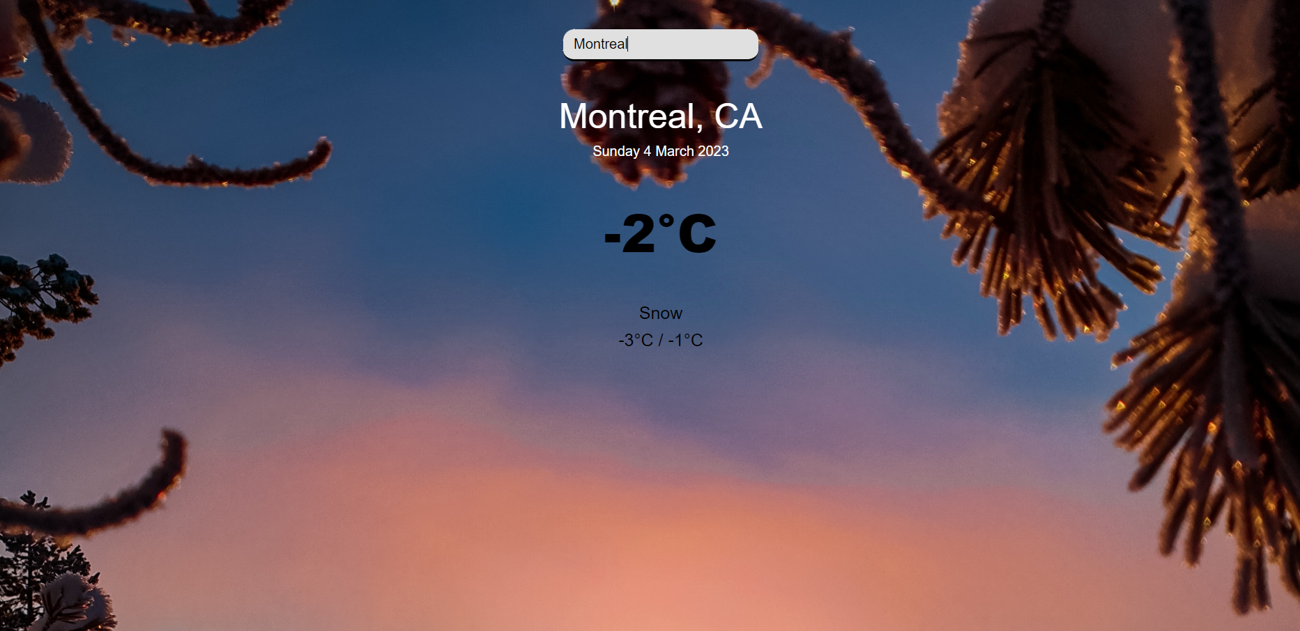 GitHub - Mathieu-Allaire/Weather-App: Get the temperature and weather of any city