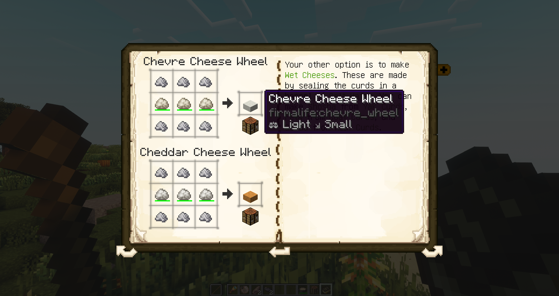 Wrong Wet Cheeses Display + Name (Filed Guide Issues) · Issue #88 · eerussianguy/firmalife · GitHub