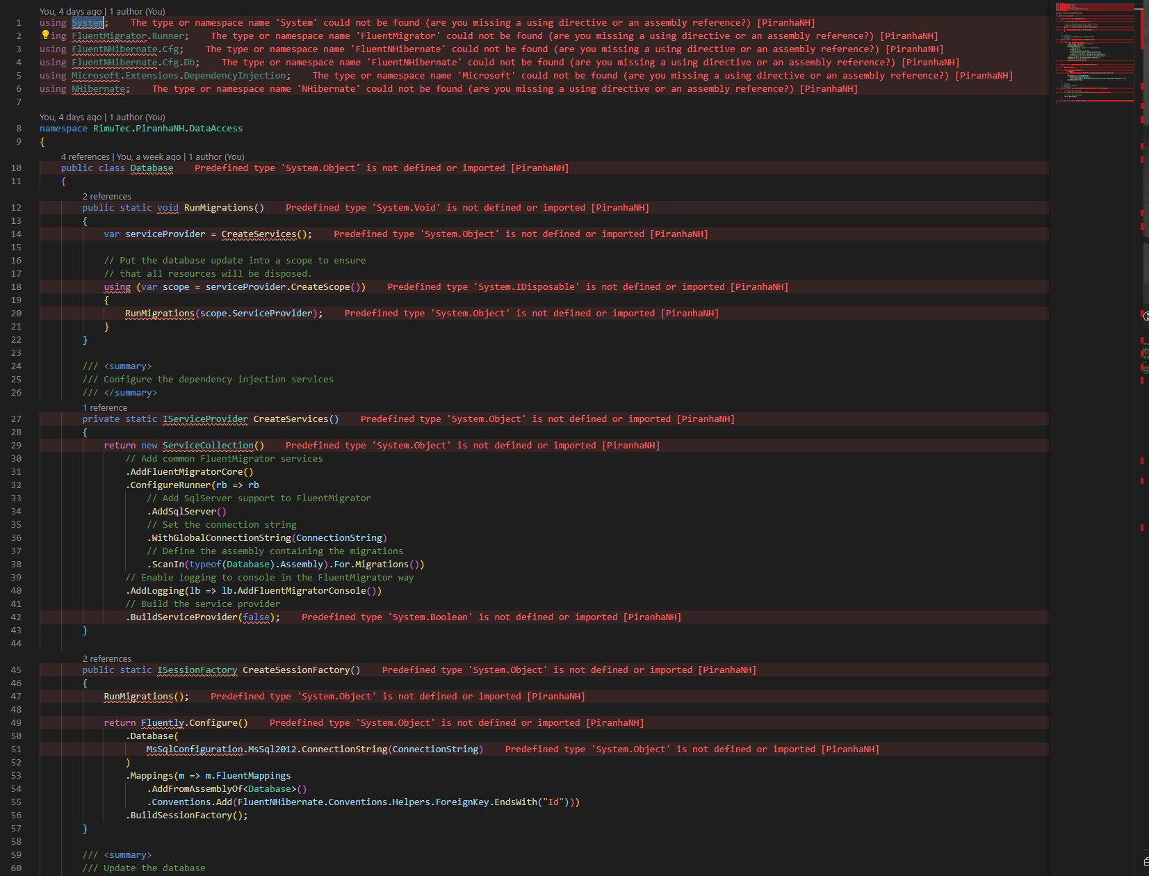 Massive amounts of problems reported after switching from .NET Core 3.1 to .NET 5.0 · Issue ...
