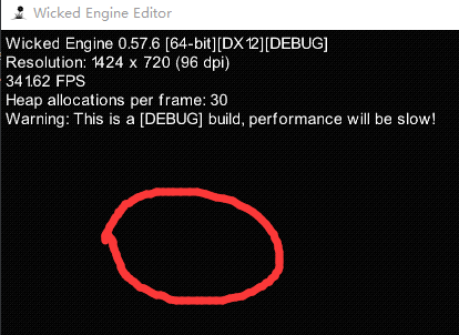 small grid generated when swapchain format is FORMAT_R16G16B16A16_FLOAT ...