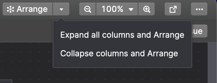 Diagram : Collapse columns and Arrange do nothing · Issue #2493 · TablePlus/TablePlus · GitHub
