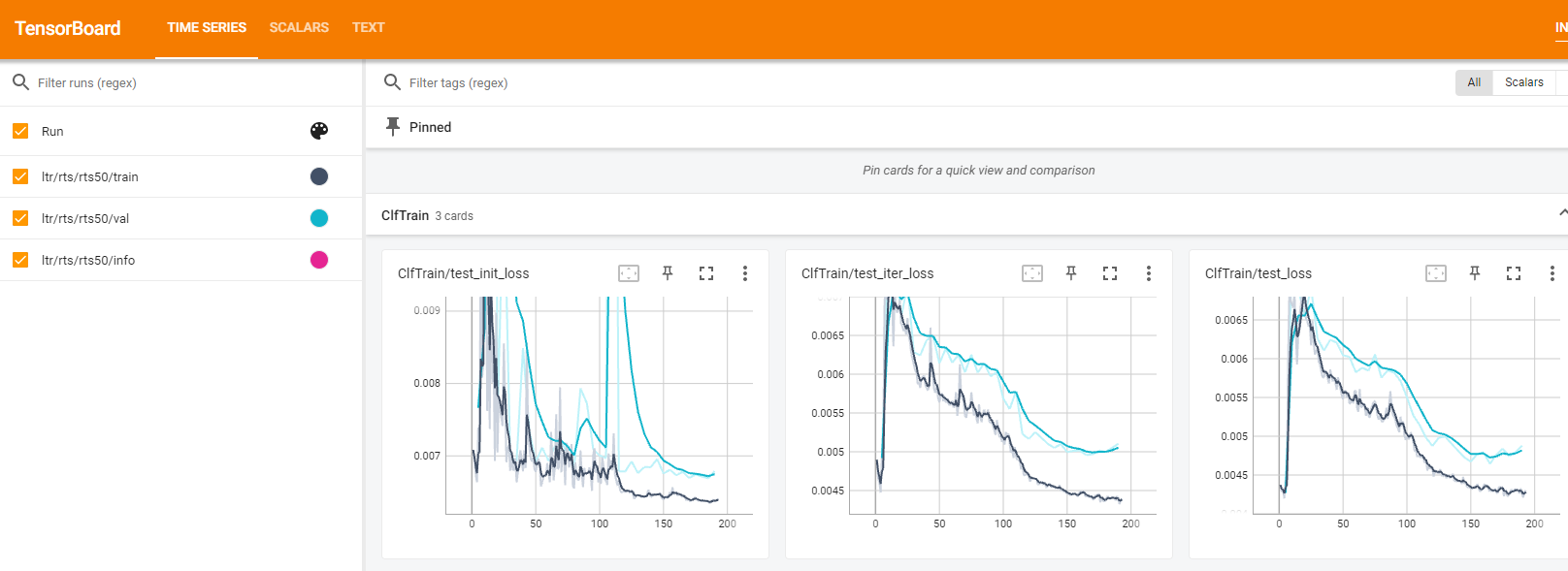 Training curve for RTS · Issue #354 · visionml/pytracking · GitHub