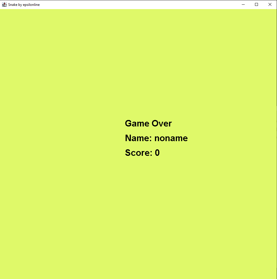 GitHub - eps1lonline/snake_java