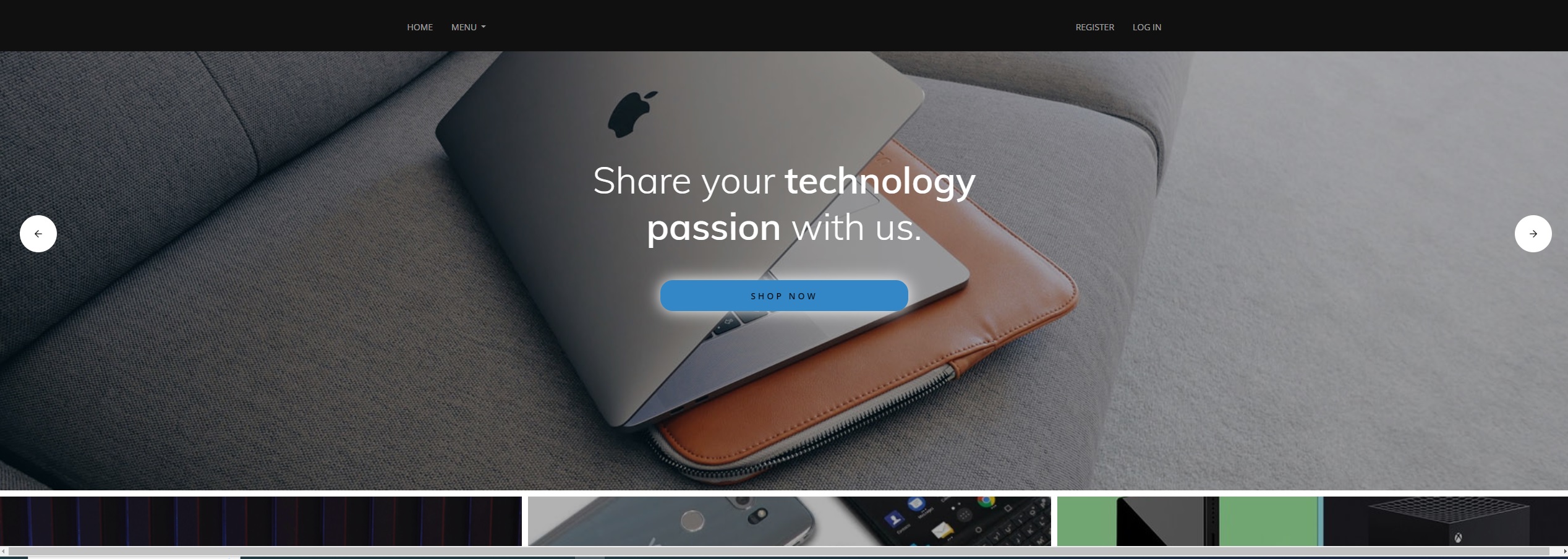 GitHub - ganukov/TechStore: ecommerce app as Exam